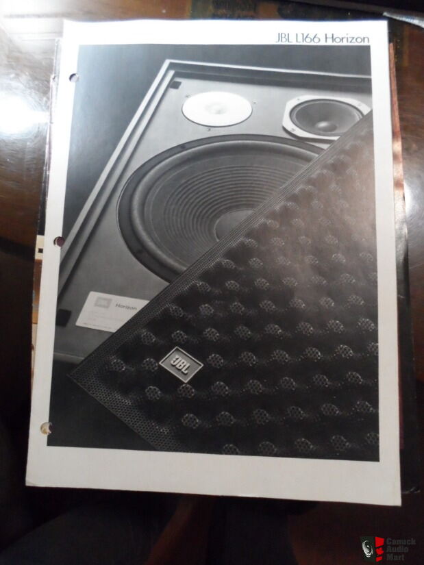 Marantz & JBL Original Sales Brochure Photo #3032248 - UK Audio Mart