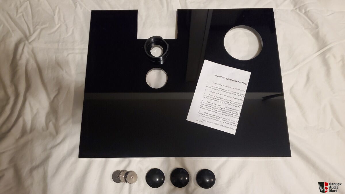 SRM-Tech Silent Base (Rega) For Sale - Canuck Audio Mart