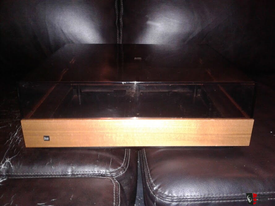 OEM Dual 701 Plinth and Dustcover solid wood (not veneer) Extremely ...