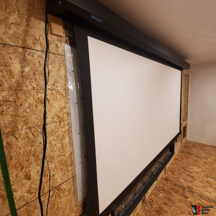 Stewart Motorized 110" 16:9 Projector Screen Photo #3041675 - UK Audio Mart