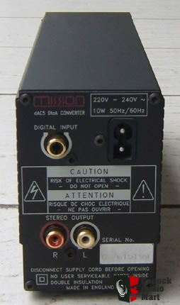 Mission DAC5 For Sale - Canuck Audio Mart