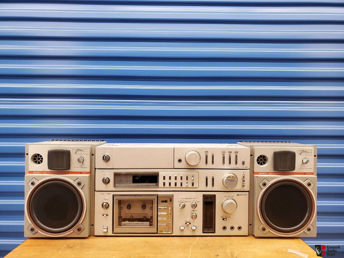 Rare Complete vintage SONY FALCON audio system Turntable etc Photo ...