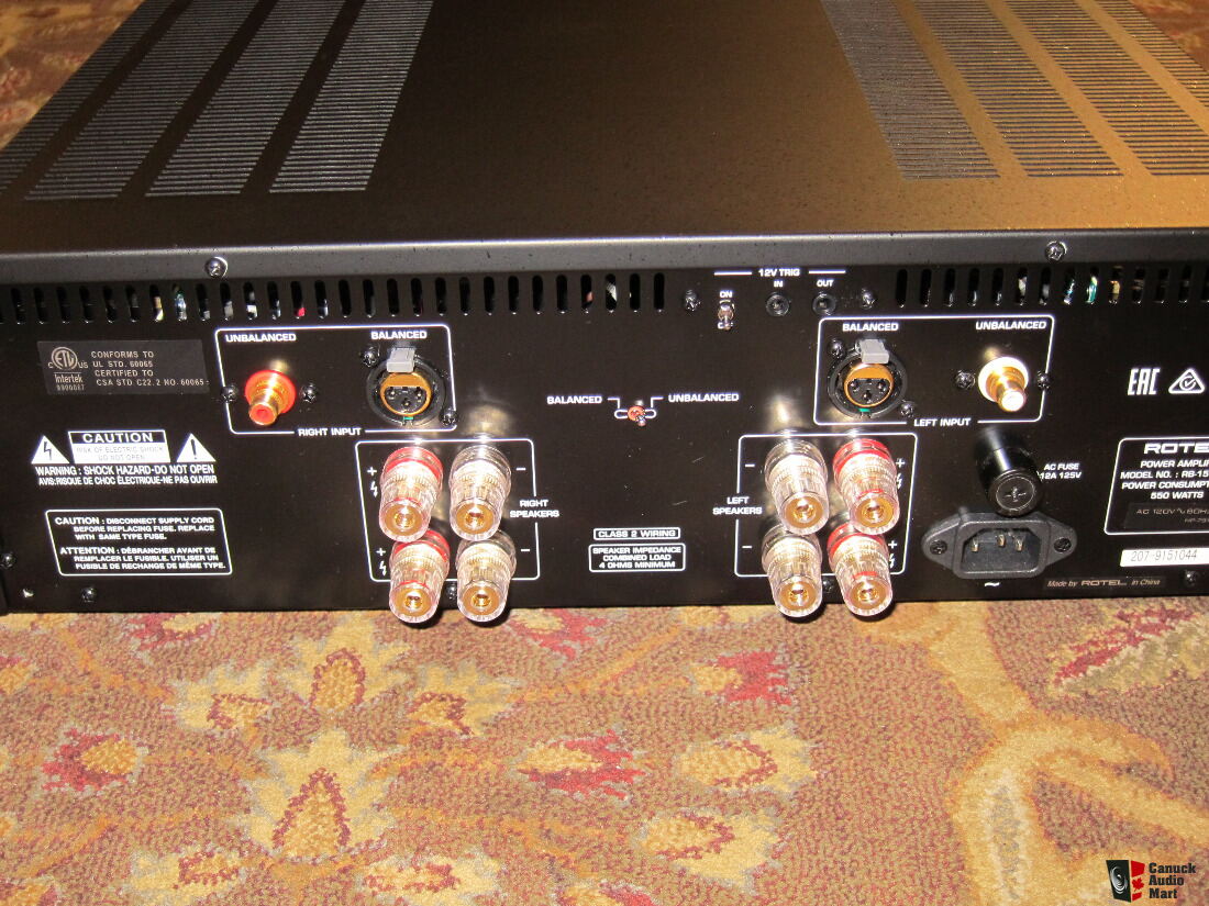 Rotel RB-1582 Mk 2 amplifier (retail $2000) 2 available Photo #3053554 ...