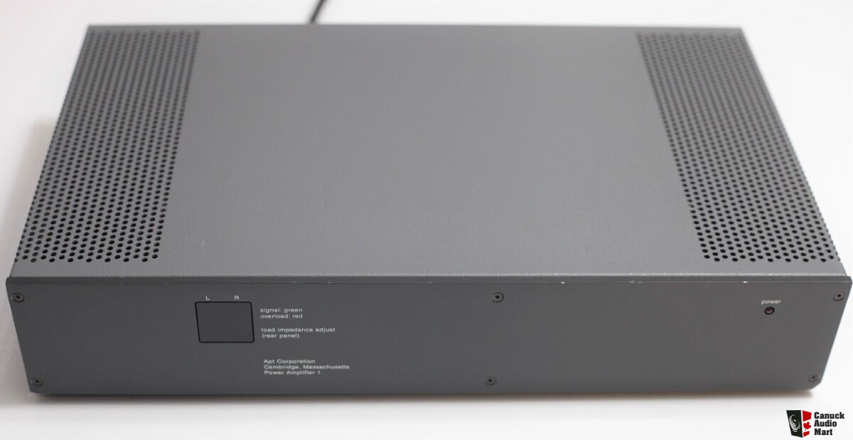 Apt 1 Power Amplifier...SOLD Photo #3053952 - Canuck Audio Mart