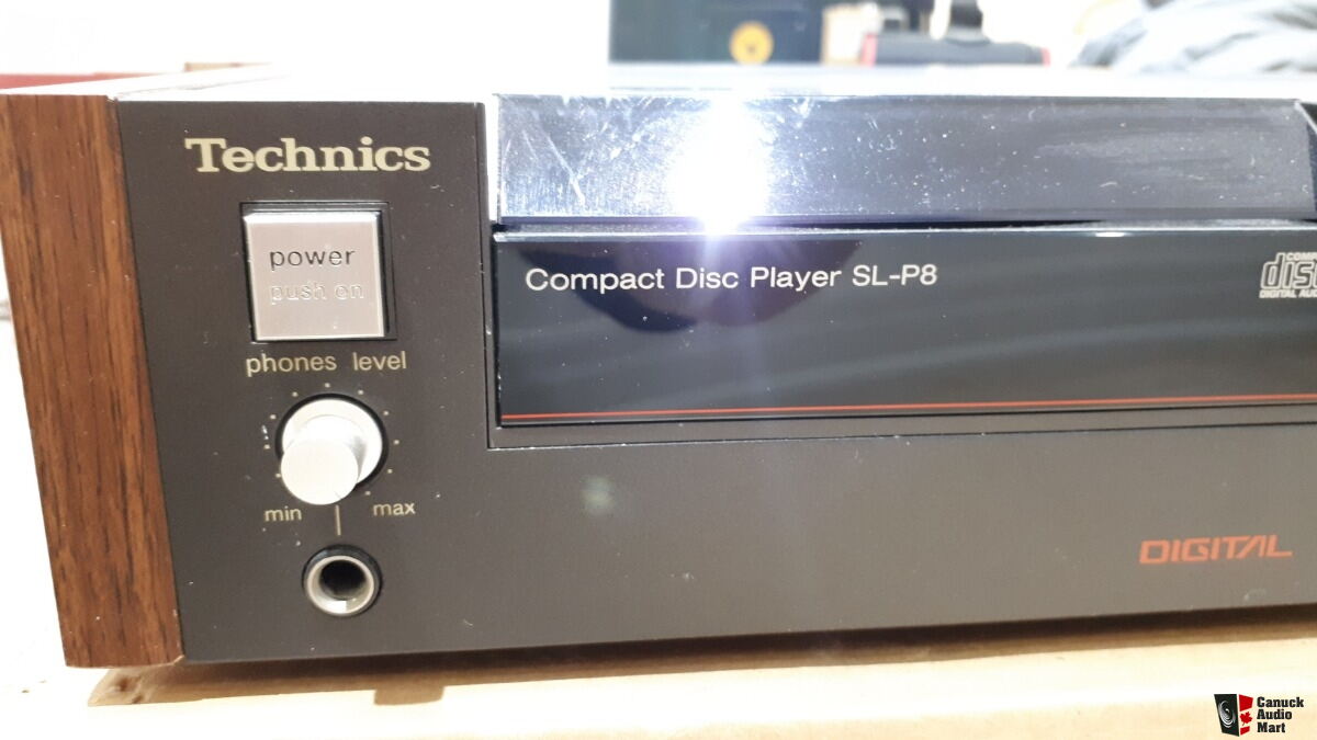 Vintage Technics SL- P8 CD Player for parts or repair Photo #3056342 ...