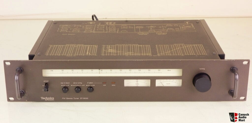 Fully Restored-TECHNICS Flat Series FM Stereo Tuner ST-9030-NM Photo ...