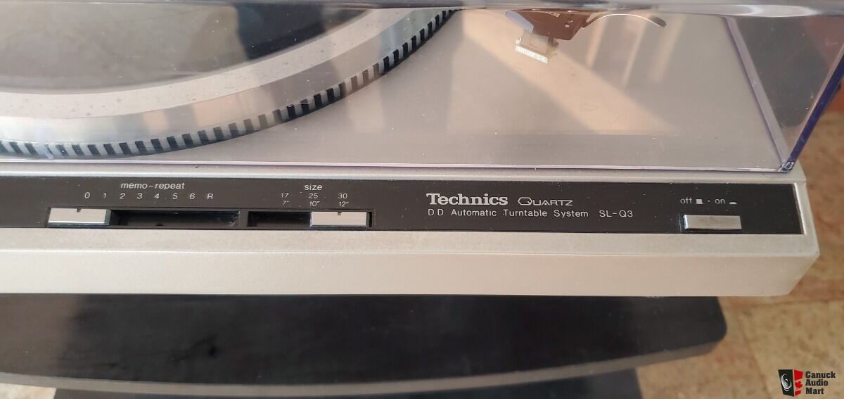 Technics SL-Q3 Turntable For Sale - Canuck Audio Mart