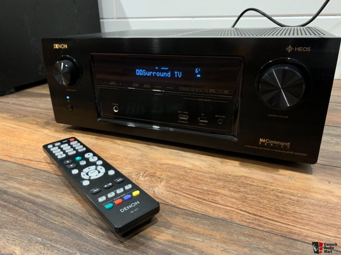 Denon AVR-X3400H 7.2 Channel 4K A/V Receiver Photo #3059086 - UK Audio Mart