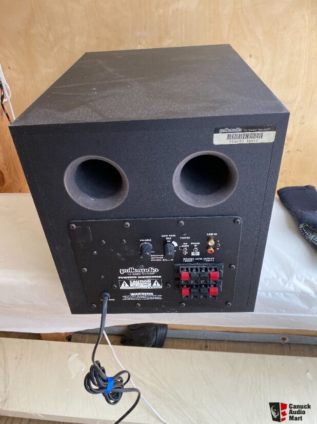 Polk Audio Subwoofer PSW250 Photo #3060736 - US Audio Mart