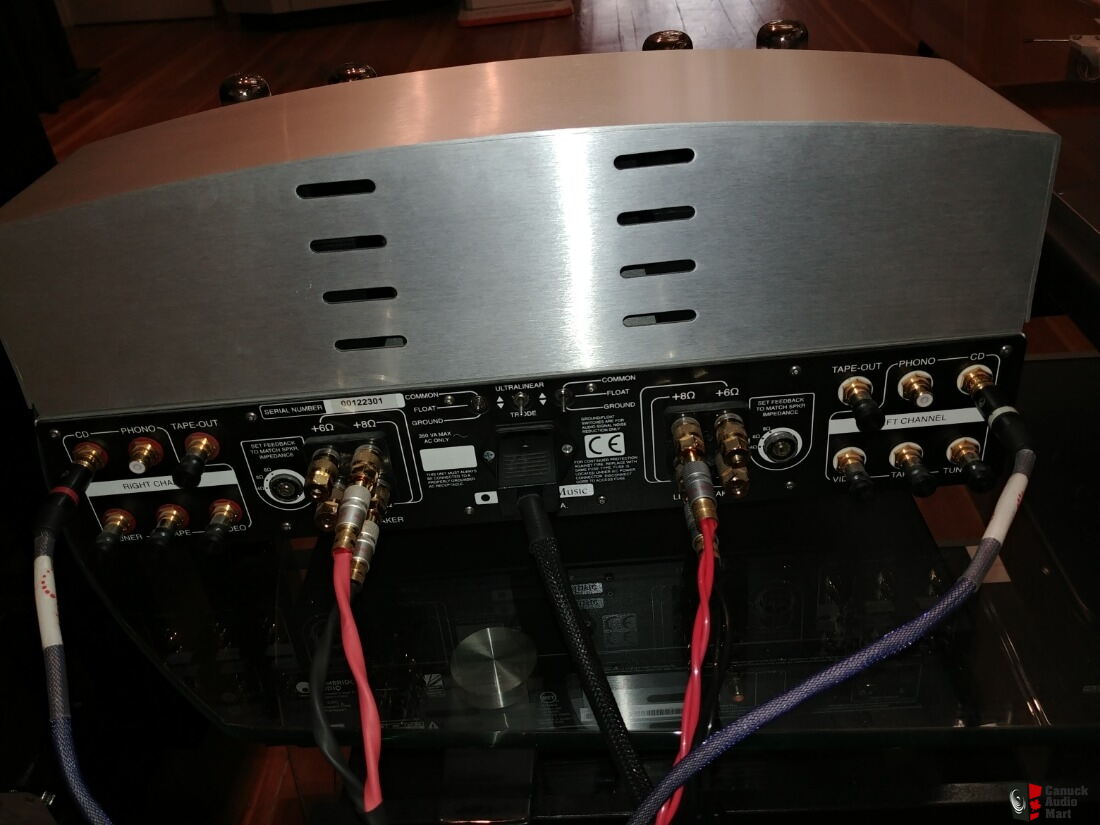 Red Rose Music Model 5 Integrated Tube Amplifier - Mark Levinson Photo ...