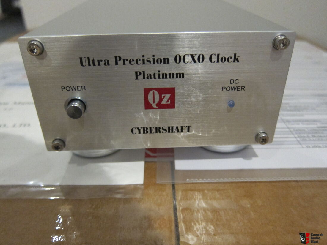 Cybershaft 10Mhz master clock (retail $2800) Dealer Ad - Canuck Audio Mart