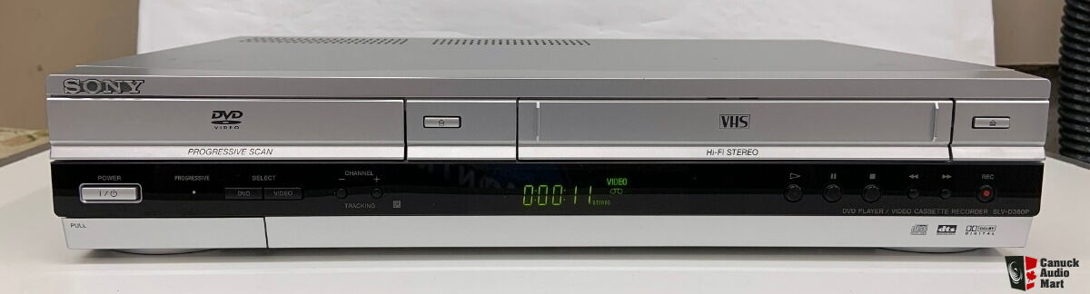 SONY SLV-D360P Progressive Scan DVD Player VHS Player/Recorder Photo ...