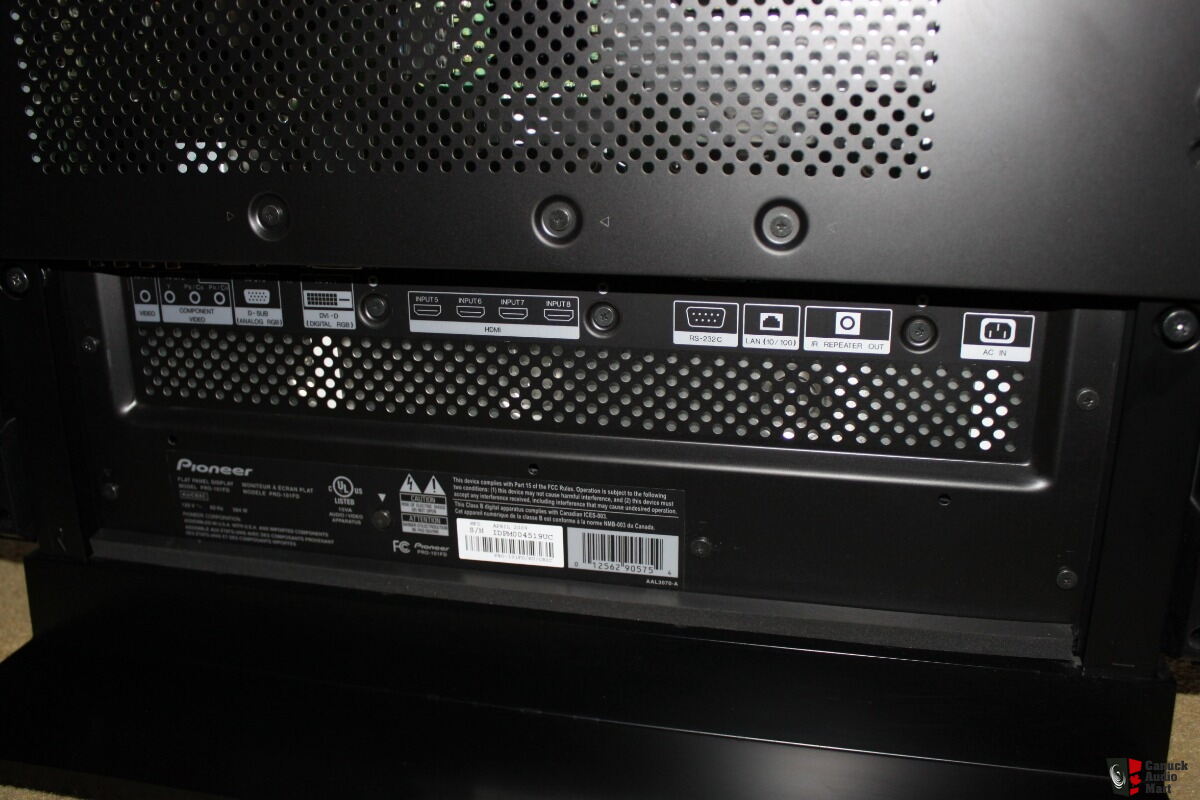 Pioneer Elite Signature KURO PRO-101FD 50" * NO dead/stuck pixels ...