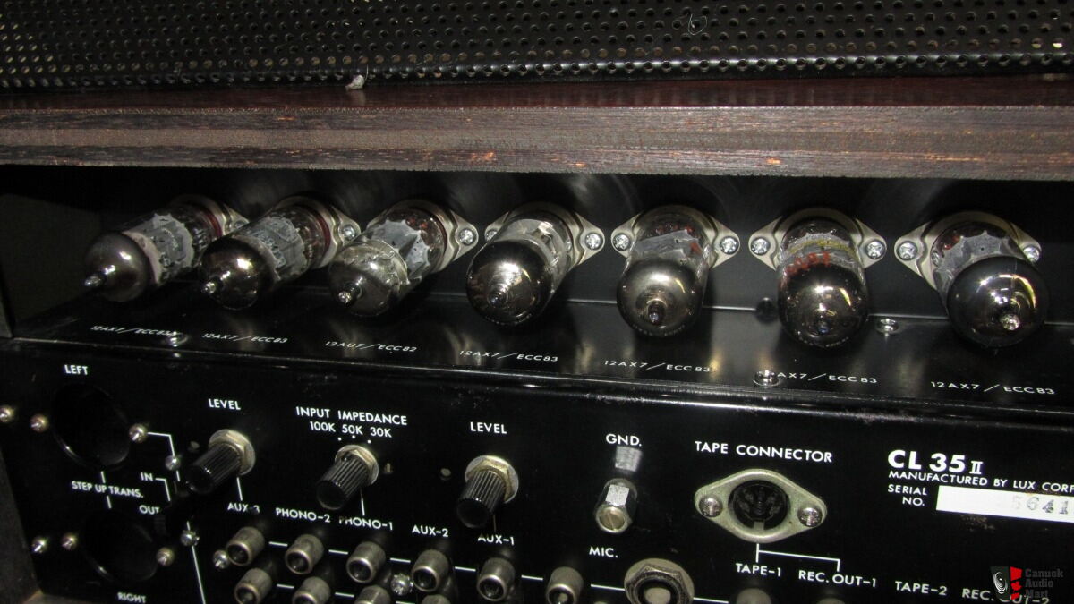 Luxman CL-35 Mark II tube preamp Photo #3066107 - US Audio Mart