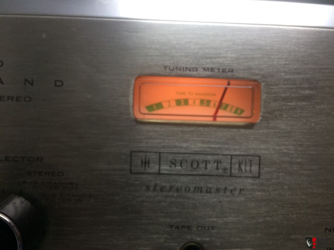HH Scott Type LT-110 Wideband FM Multiplex Stereo Tube Tuner Vintage ...