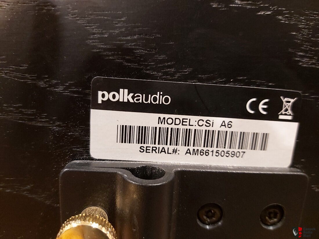 Polk CSI A6 Center Speaker Photo #3068625 - UK Audio Mart
