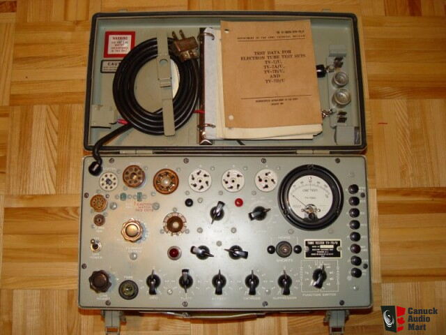 TV-7D/U Military Tube Tester Photo #30689 - US Audio Mart