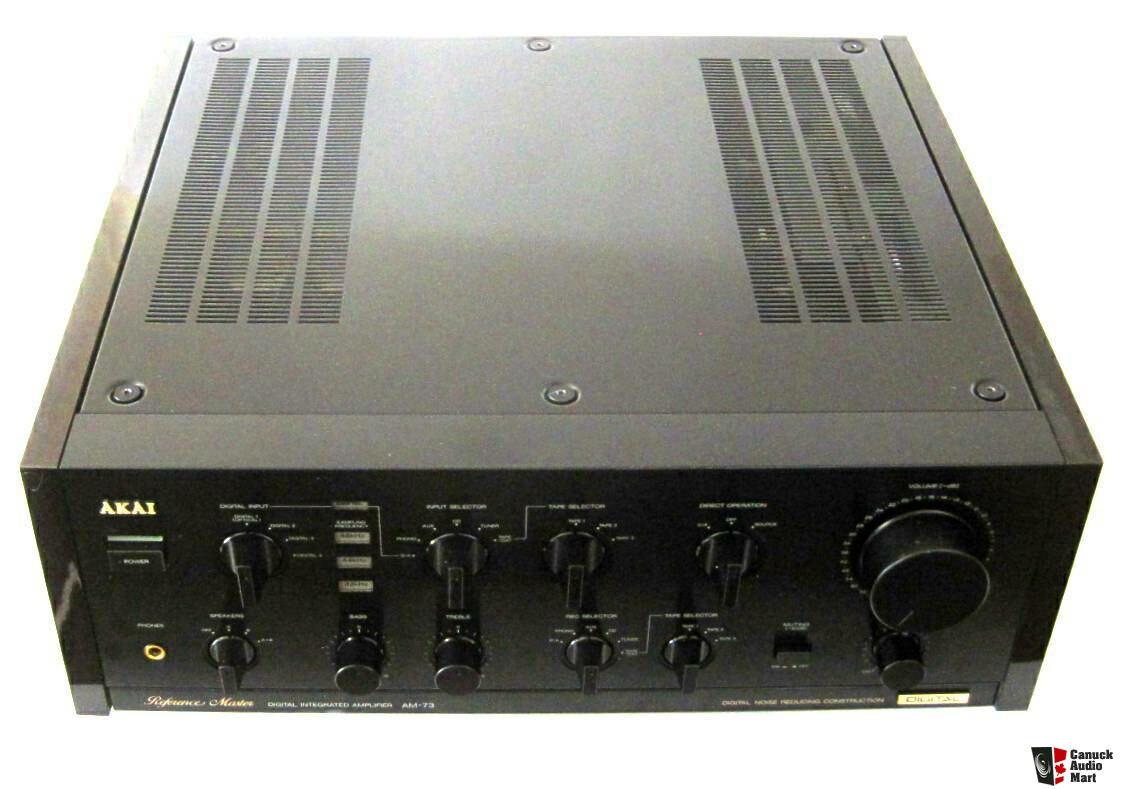 Pristine AKAI AM73 Reference Master Digital Integrated Amplifier Photo ...