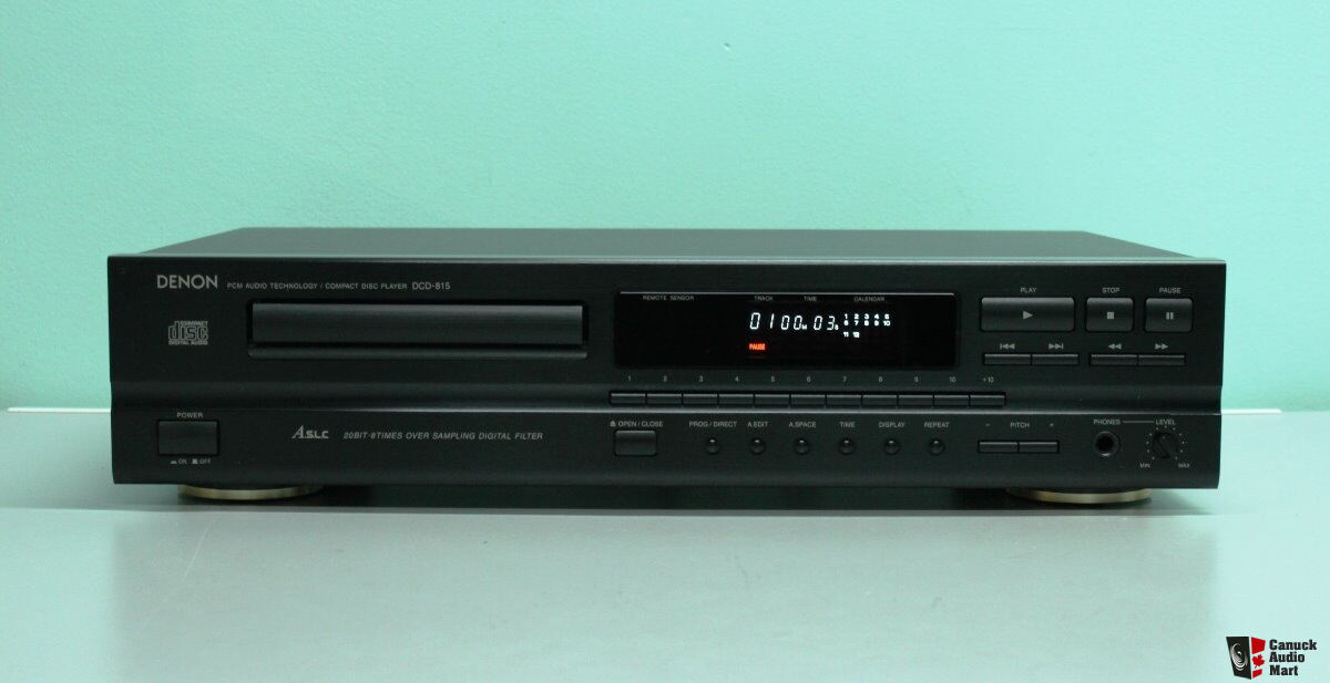 Denon DCD-815 CD player with original remote and box For Sale - Canuck ...