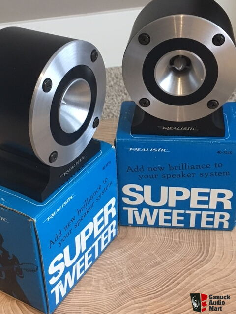 Realistic Super Tweeters 40-1310 - Stunning Time Capsule Condition ...