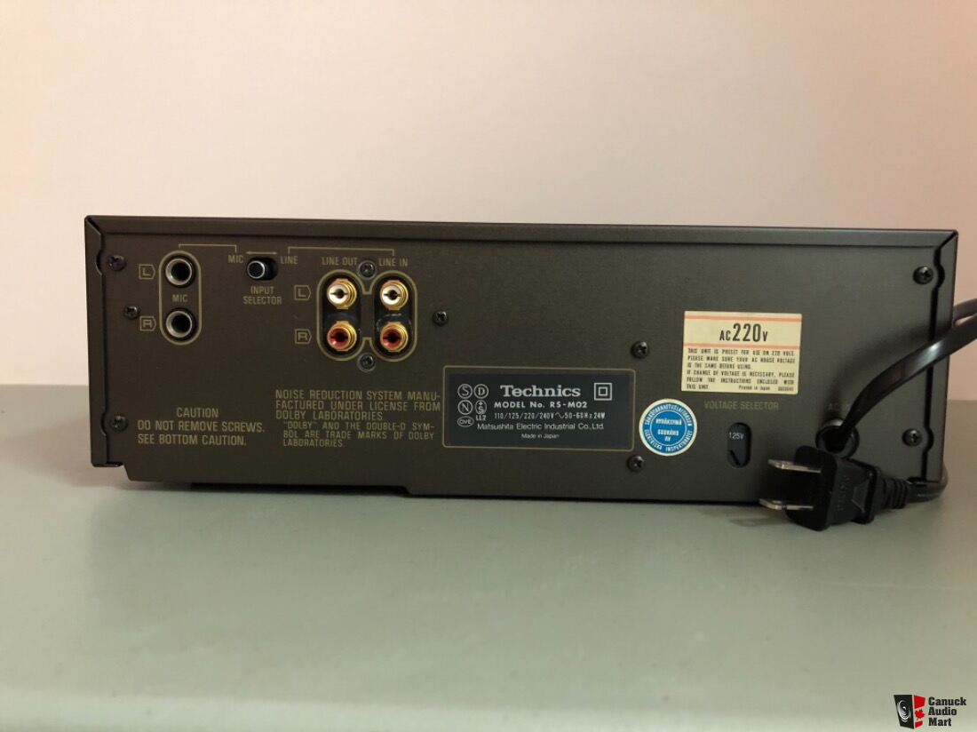 Technics RS-M02 Cassette Deck Photo #3073389 - UK Audio Mart