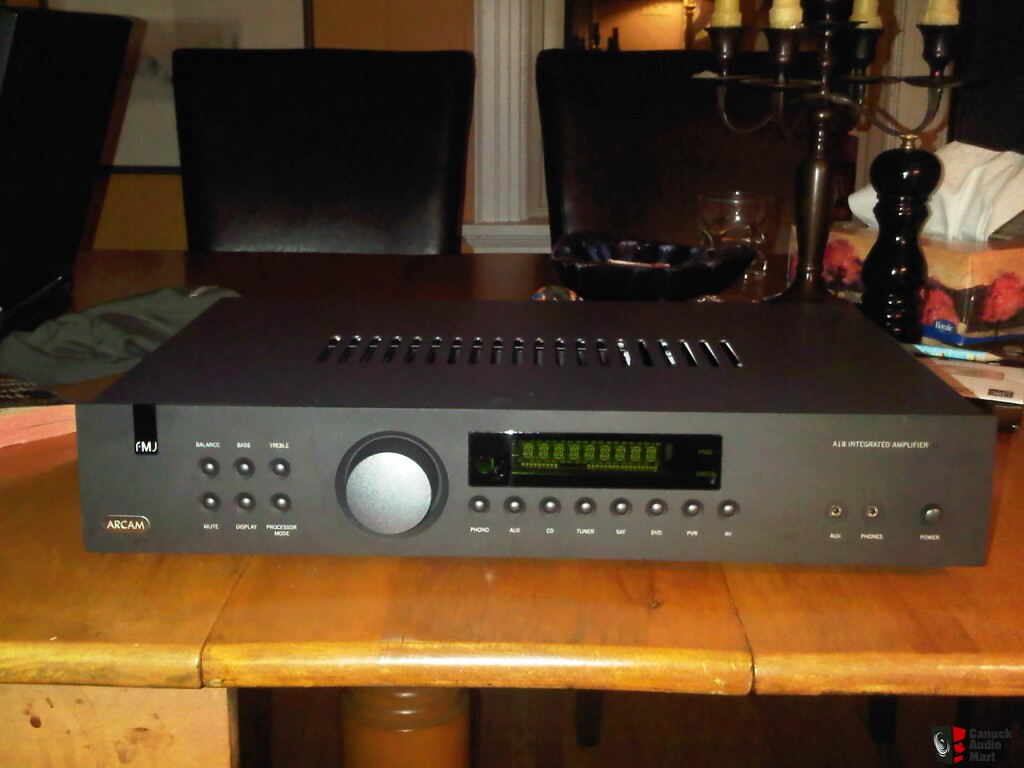 Arcam A18 Integrated Amplifier, mint condition. Black Photo #308030 ...