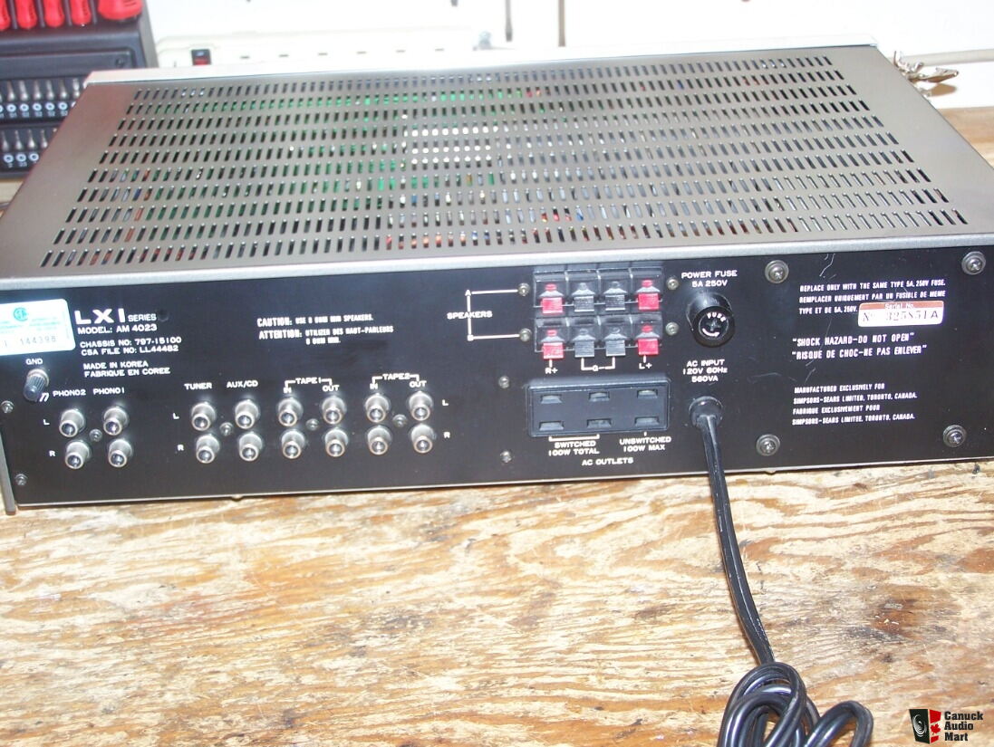 LXI Integrated amp and LXI tuner Photo #3080533 - US Audio Mart