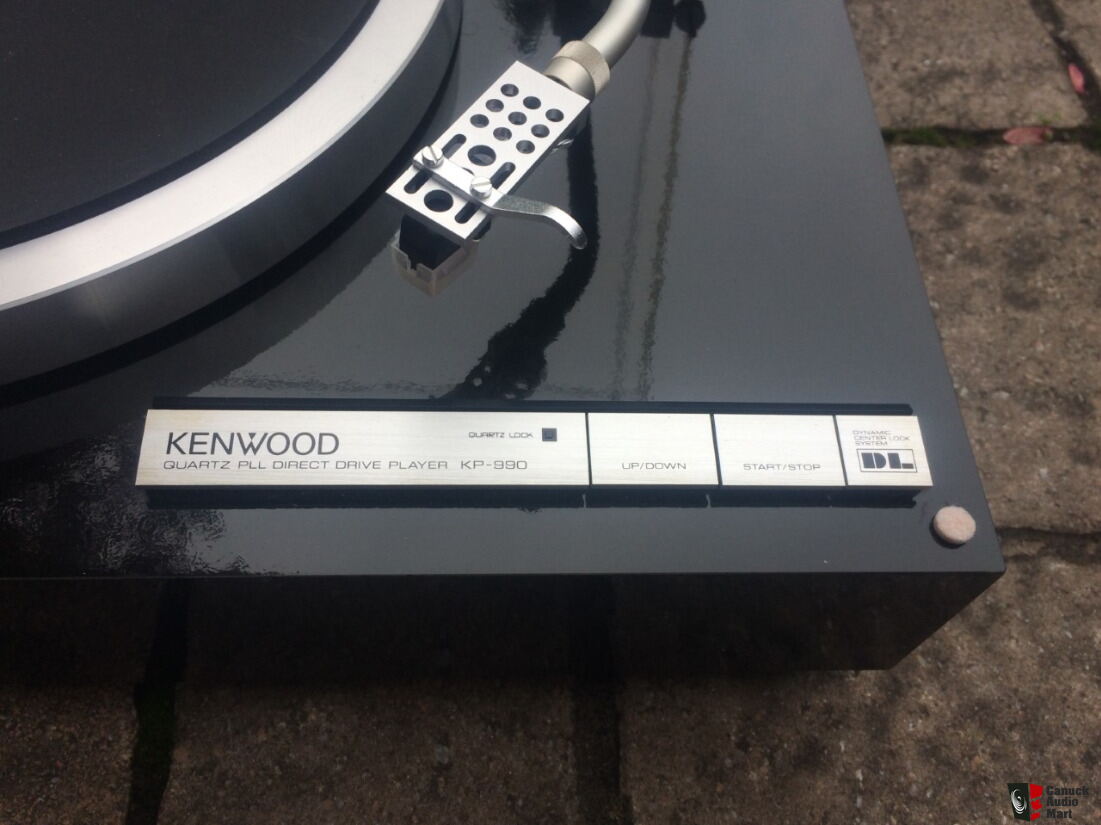 Kenwood KP-990 top quality direct drive quartz lock turntable Photo ...