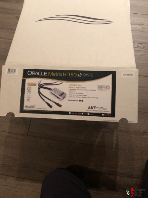 MIT Cables Oracle Matrix HD50 Rev.2 XLR - 1.5M in Length Photo #3816006 ...