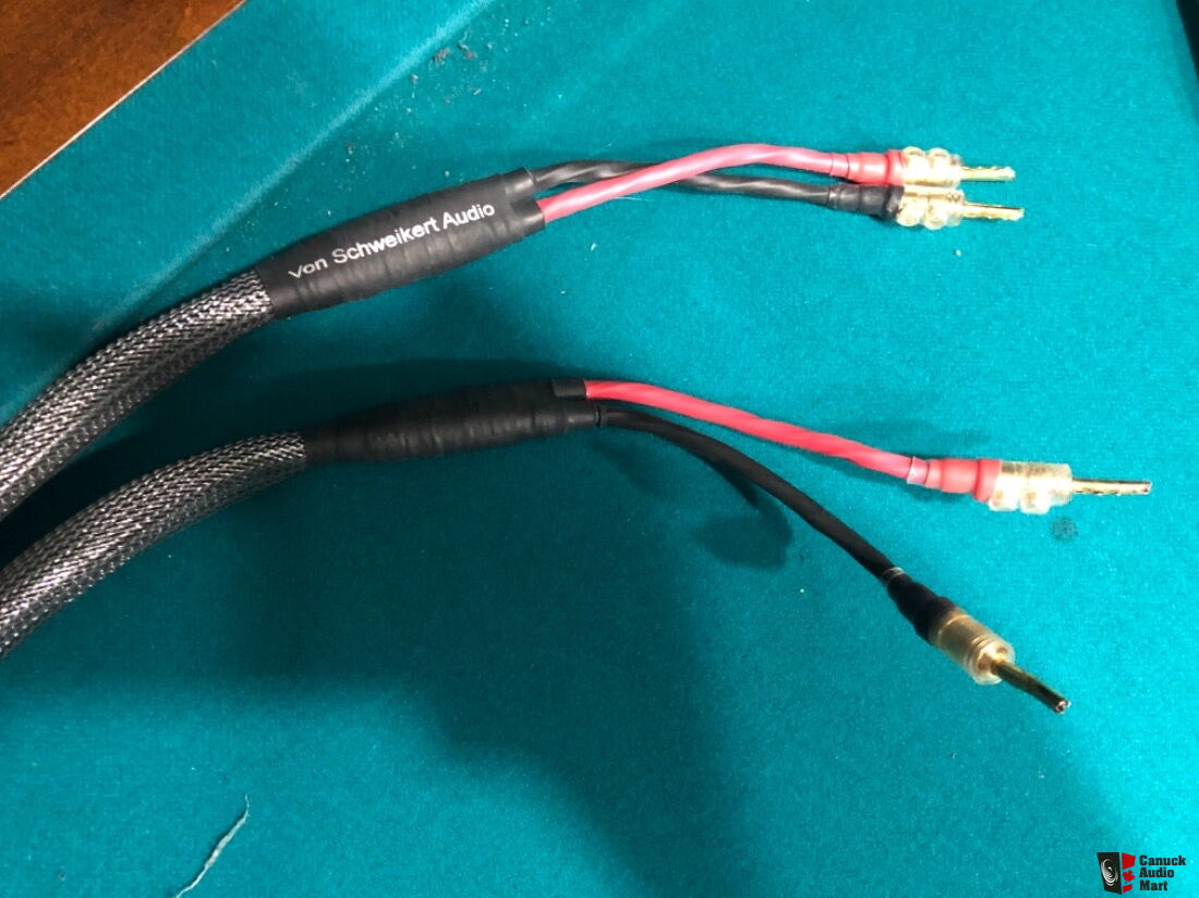 Von Schweikert/Masterbuilt speakers cables !!!SOLD!!! Photo #3084420 ...