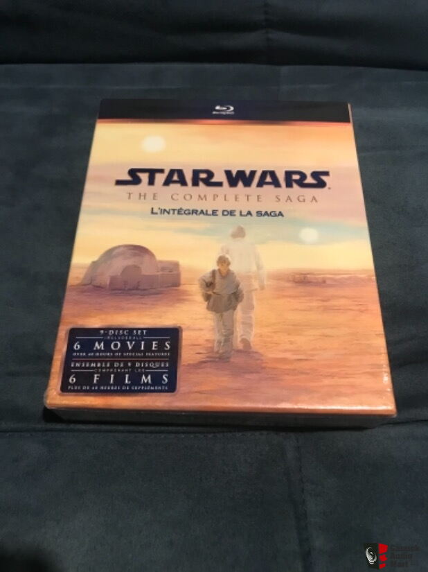 Star Wars complete saga blu ray box set Photo #3086110 - US Audio Mart