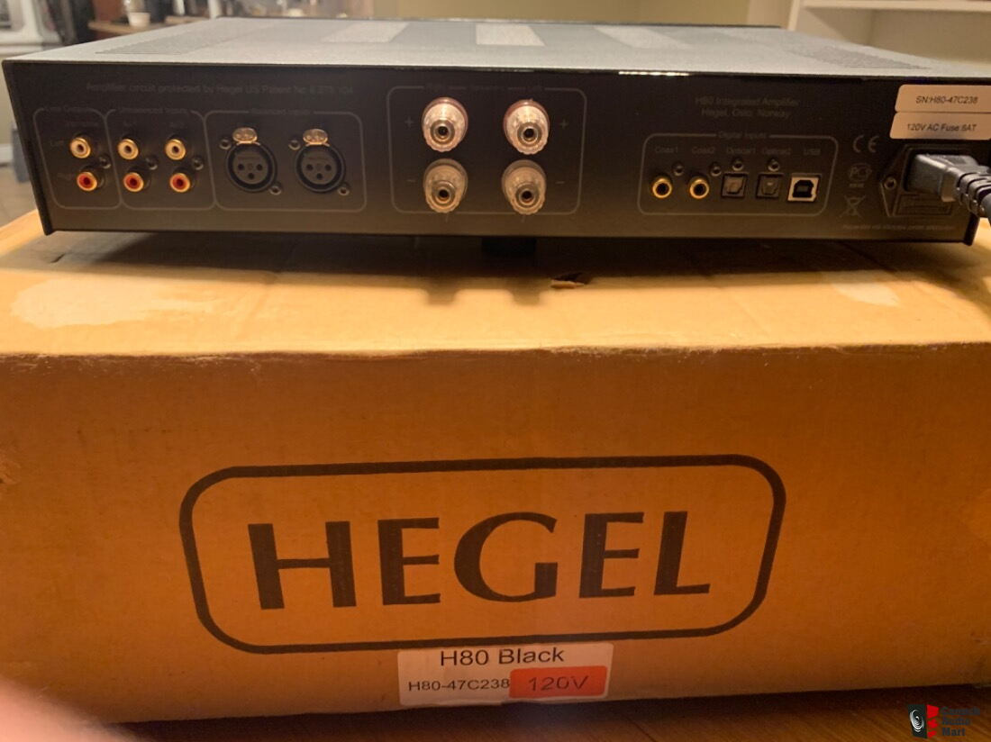 LOWERED PRICE. Hegel H80 integrated amplifier and DAC Photo #3086424 ...