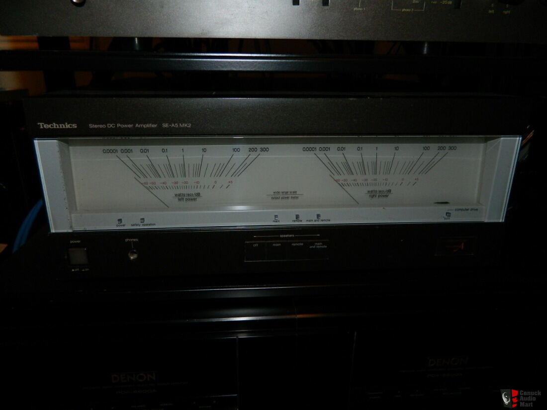 Technics SE-A5 MK2 Stereo Power Amplifier Photo #3086534 - Canuck Audio ...