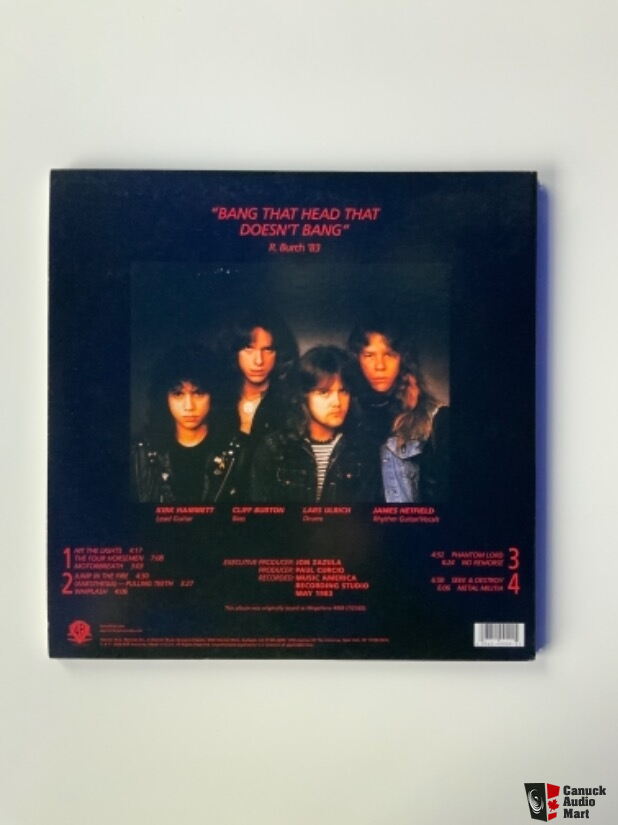 Metallica ‎- Kill 'Em All Vinyl 45rpm Photo #3088718 - Canuck Audio Mart
