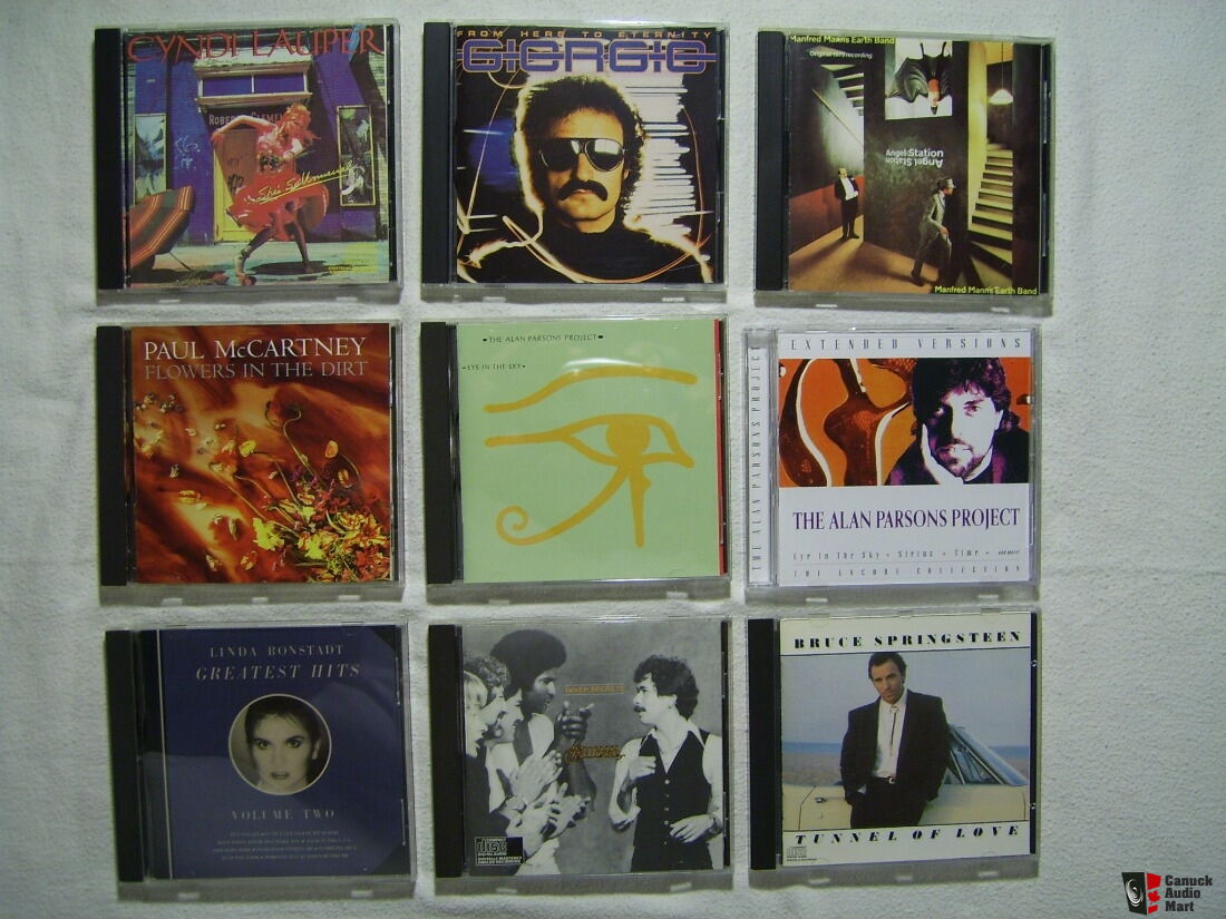 Large collection/lot of rare pop rock CD SACD DVD-Audio Blu-Spec dts ...