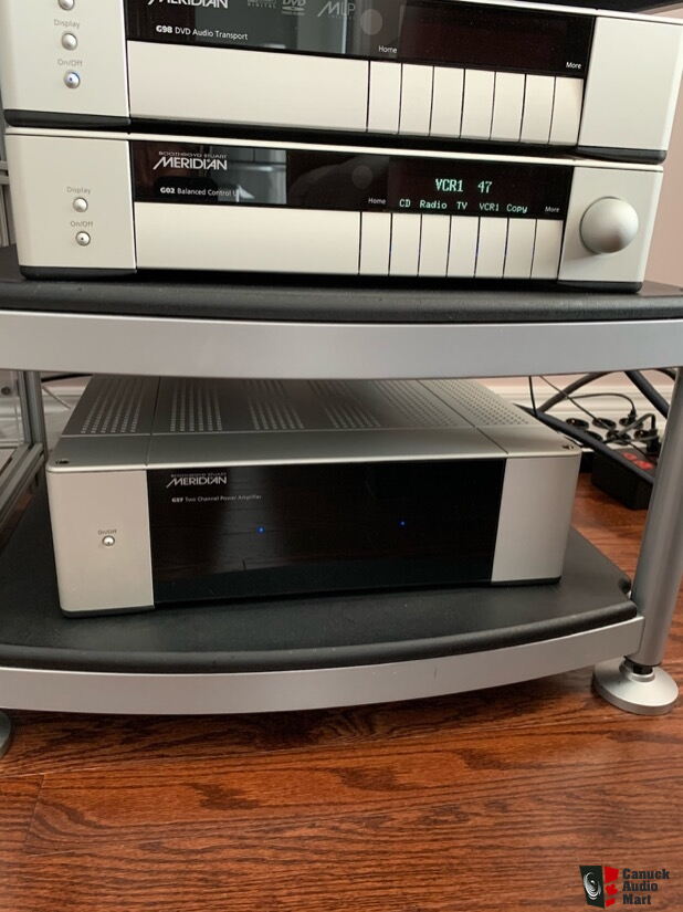 Meridian G57 power amplifier For Sale - Canuck Audio Mart