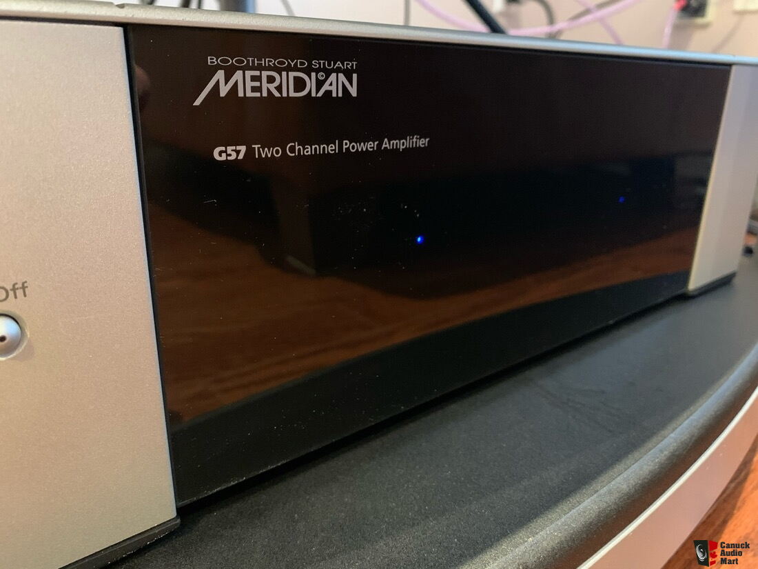 Meridian G57 power amplifier Photo #3095601 - Canuck Audio Mart