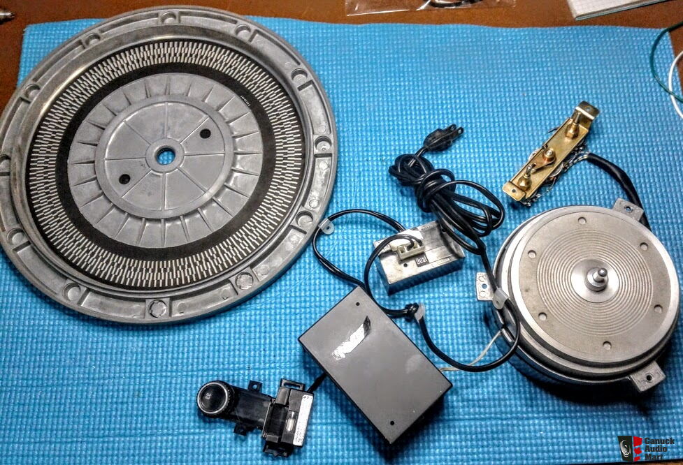 SALE PENDING to SIMON***Dual EDS 1000 motor/ Dual 701 platter/power ...
