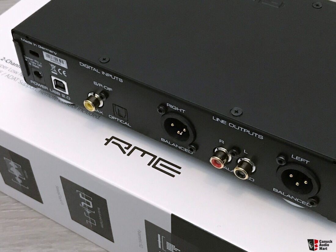 RME ADI-2 DAC FS and Headphone Amplifier V2 with New Remote Photo ...