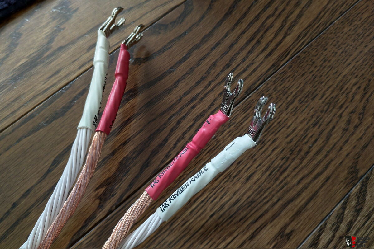 Kimble Kable 12TC Speaker Cable (Kimber Spades / Excellent / 5ft) Photo ...