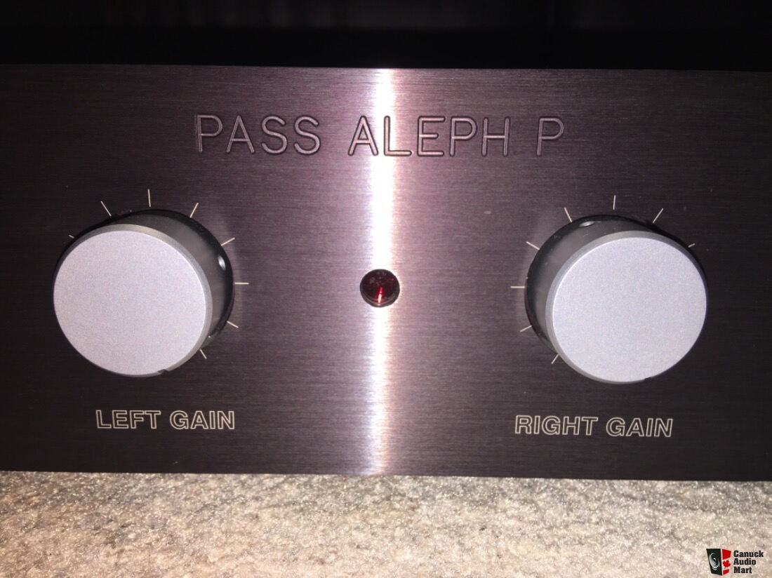 Pass Labs Aleph P Preamplifier Class A ($7500 New) Photo #3099388 - UK ...
