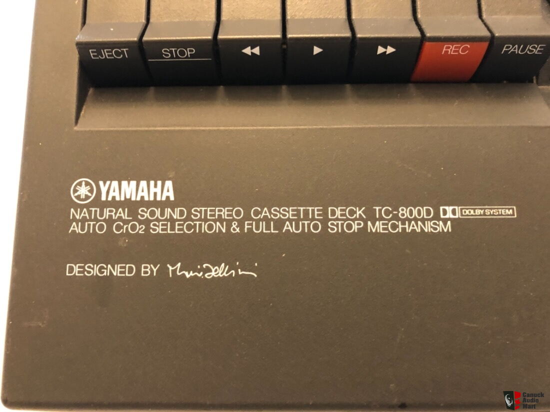 Yamaha TC800D cassette deck- Bellini- MOMA Photo #3100948 - UK Audio Mart