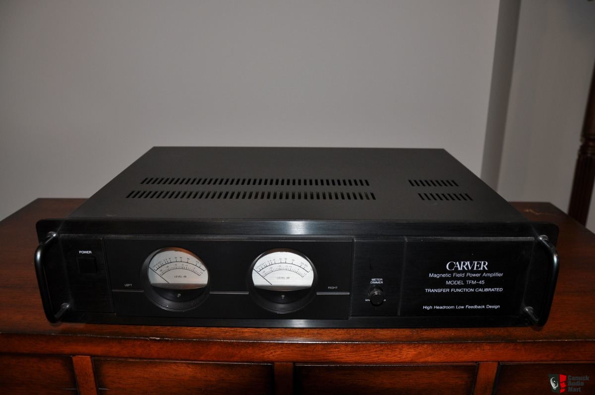 Carver TFM-45 Magnetic Field Amplifier Vintage (1990's - Like New ...