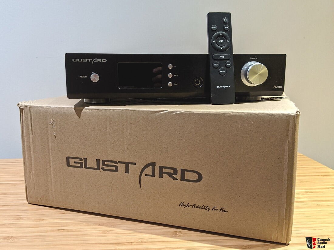 Gustard A20H DAC & Headphone Amp For Sale - Canuck Audio Mart