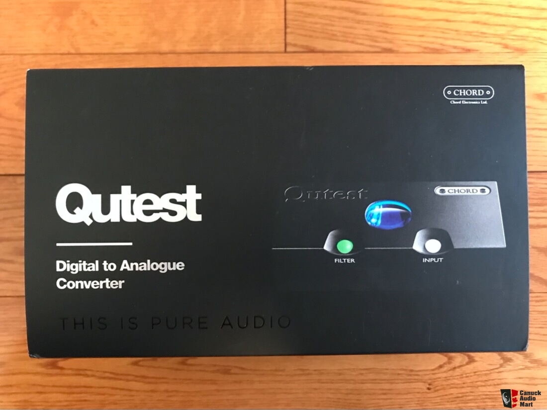 Chord Qutest DAC (Free Shipping) Photo #3109049 - US Audio Mart