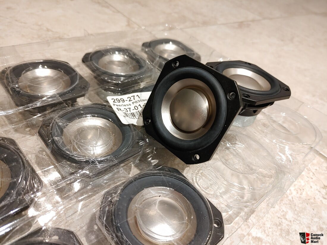 NEW - Peerless 2" Full Range Driver PLS-TPY02F04O0091 (Old version ...
