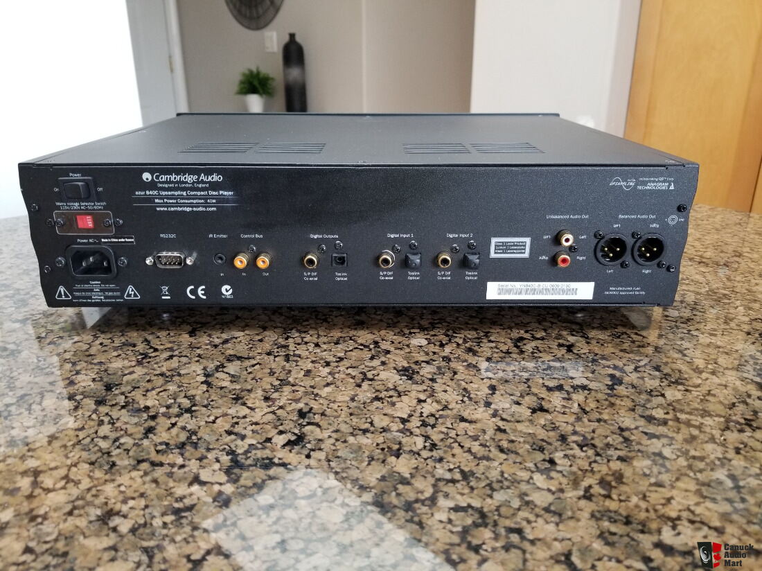 Cambridge Azur 840C CD player with DAC Photo #3122489 - US Audio Mart