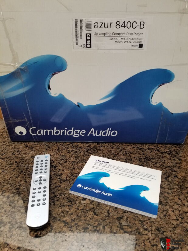 Cambridge Azur 840C CD player with DAC Photo #3122489 - US Audio Mart