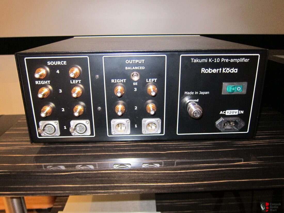 Robert Koda Takumi K-10 Preamplifier (retail $40000) Photo #3125620 ...