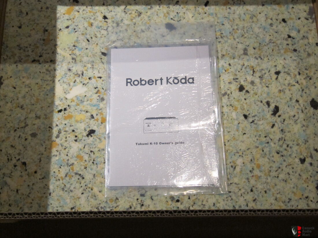 Robert Koda Takumi K-10 Preamplifier (retail $40000) Photo #3125620 ...
